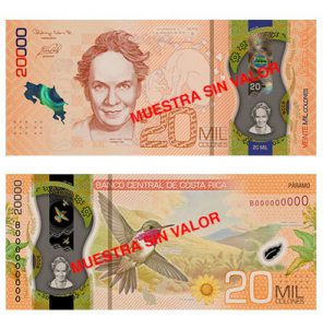 Nuevos billetes de 2 mil, 5 mil y 20 mil colones - San José Costa Rica